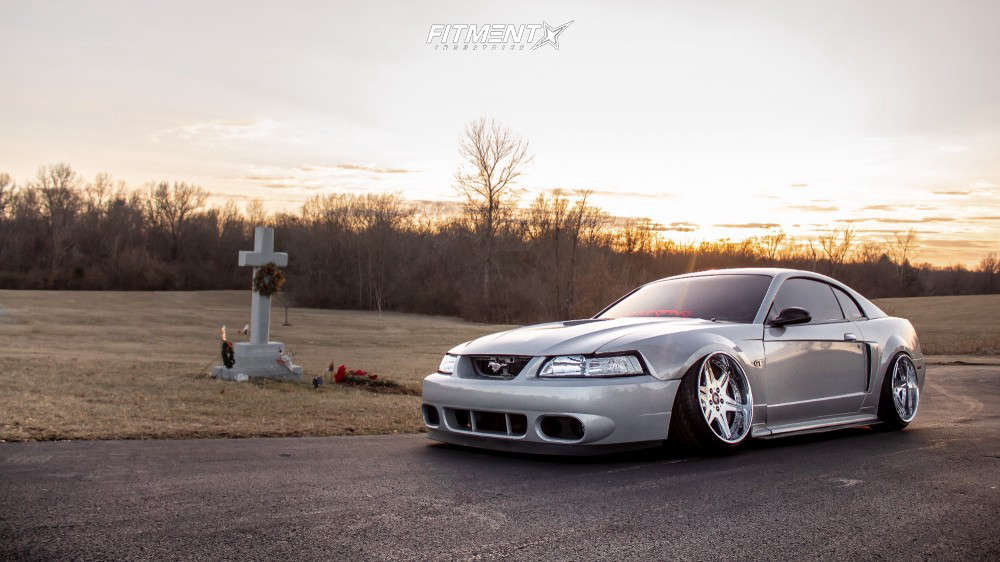 2002 Ford Mustang GT with 19x11 Work LS406 and Achilles 225x35 on Air ...