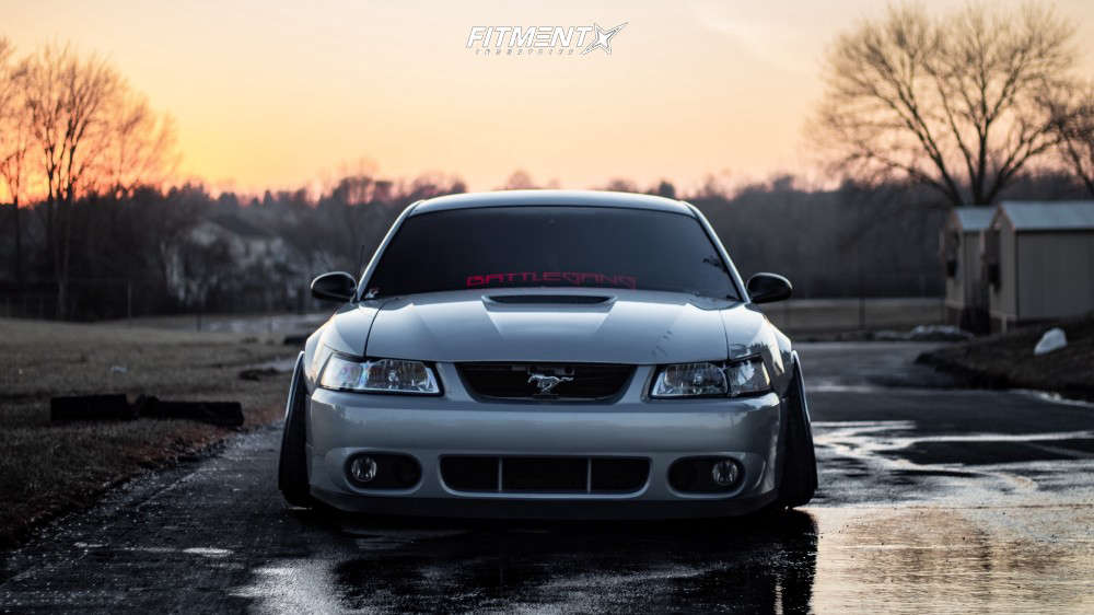 2002 Ford Mustang GT with 19x11 Work LS406 and Achilles 225x35 on Air ...