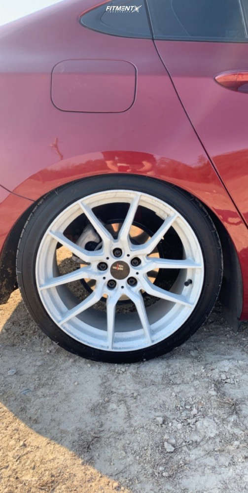 2018 Chevrolet Cruze LT with 18x8.5 Option Lab R716 and Nitto 225x40 on ...