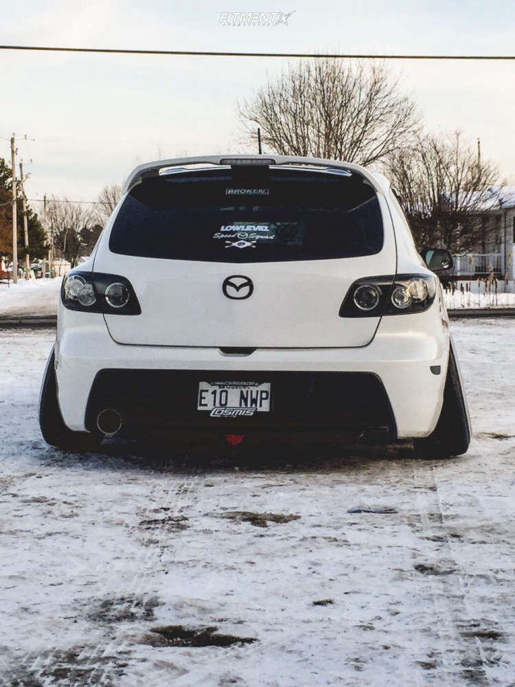 2008 Mazda MazdaSpeed3 Base with 18x9 Cosmis Racing S5r and Nitto ...