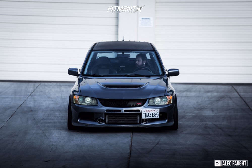 2006 Mitsubishi Lancer Evolution MR with 18x9.5 SSR Type F and ...