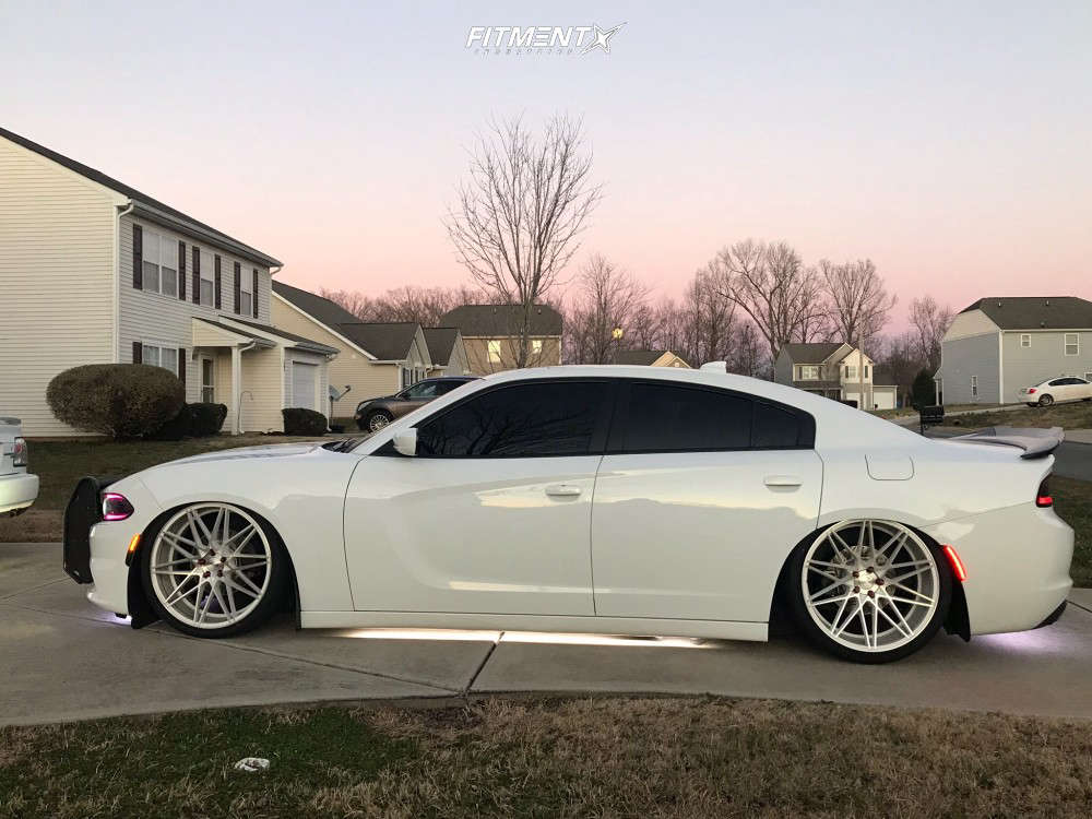 2016 Dodge Charger SXT with 22x9 Axe ZX4 and Nankang 265x30 on Air ...