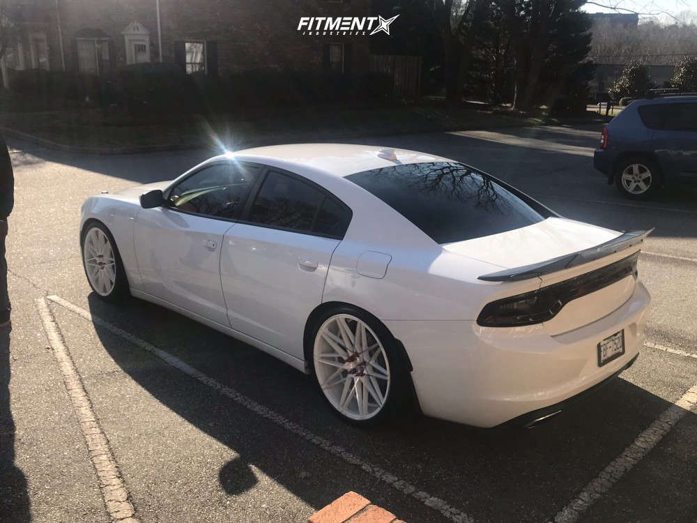 2016 Dodge Charger SXT with 22x9 Axe ZX4 and Nankang 265x30 on Air ...