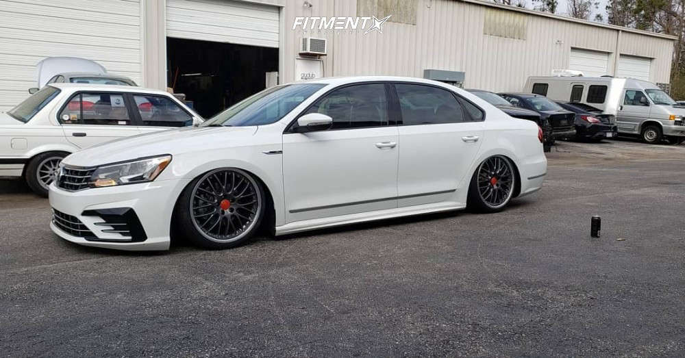 2017 Volkswagen Passat R-Line with 19x8.5 BBS Speedline and Achilles ...