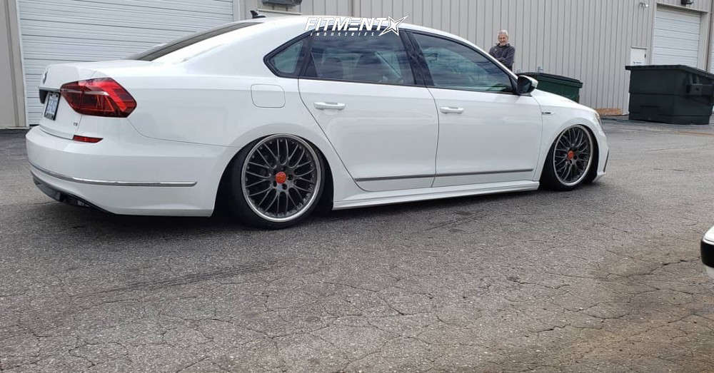 2017 Volkswagen Passat R-Line with 19x8.5 BBS Speedline and Achilles ...