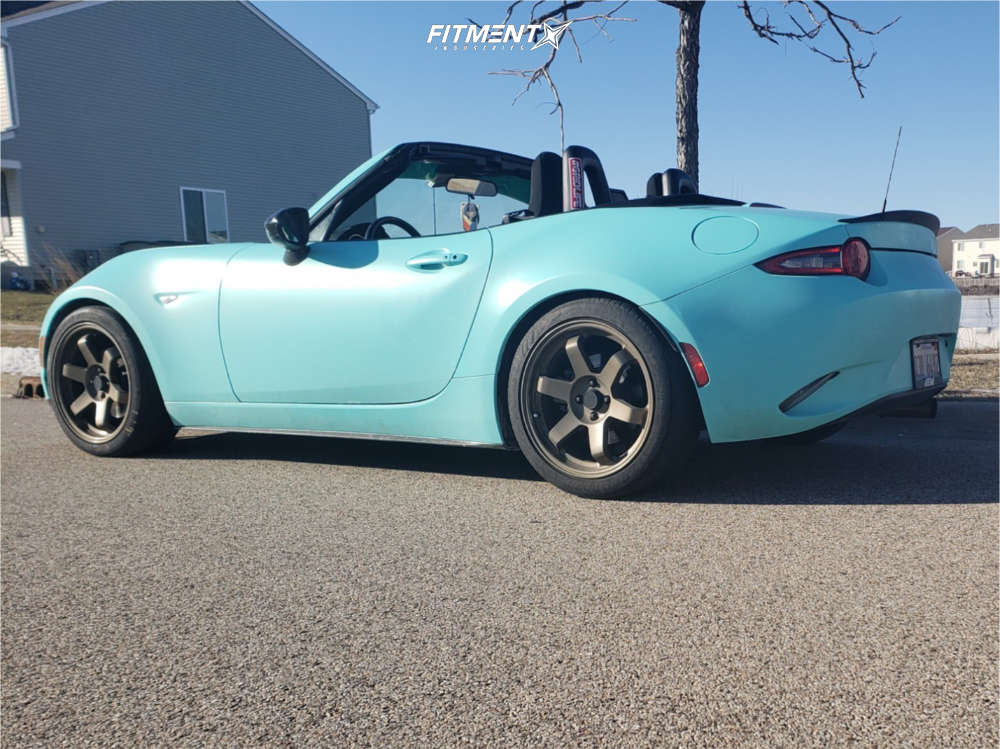 2016 Mazda MX-5 Miata Sport with 17x8 AVID1 AV6 and Nankang 215x45 on ...