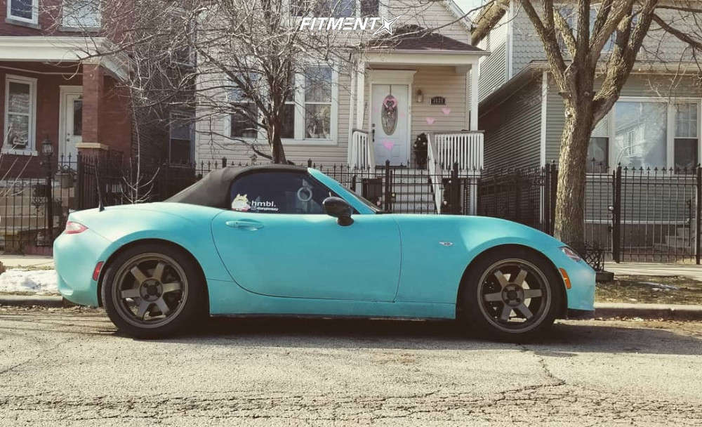 2016 Mazda MX-5 Miata Sport with 17x8 AVID1 AV6 and Nankang 215x45 on ...