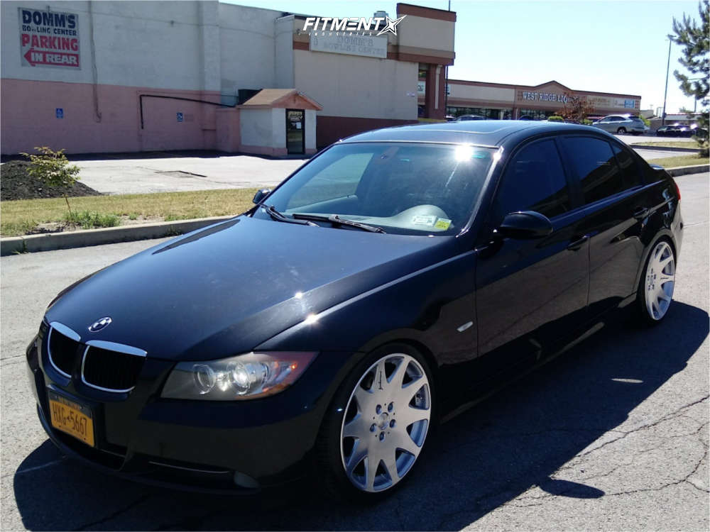 2006 BMW 330i Base with 19x8.5 MRR Hr3 and Nankang 235x35 on Coilovers ...