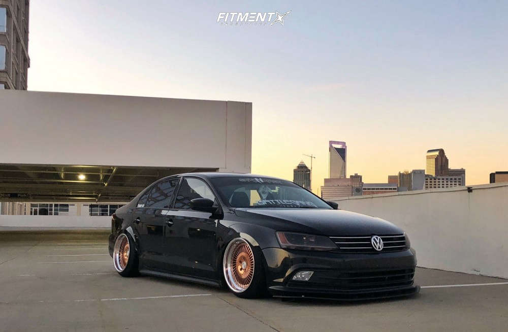 2015 Volkswagen Jetta Sport with 18x10 Heritage Sendai and Achilles ...