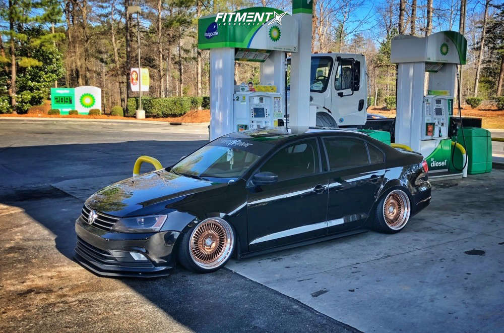 2015 Volkswagen Jetta Sport with 18x10 Heritage Sendai and Achilles ...