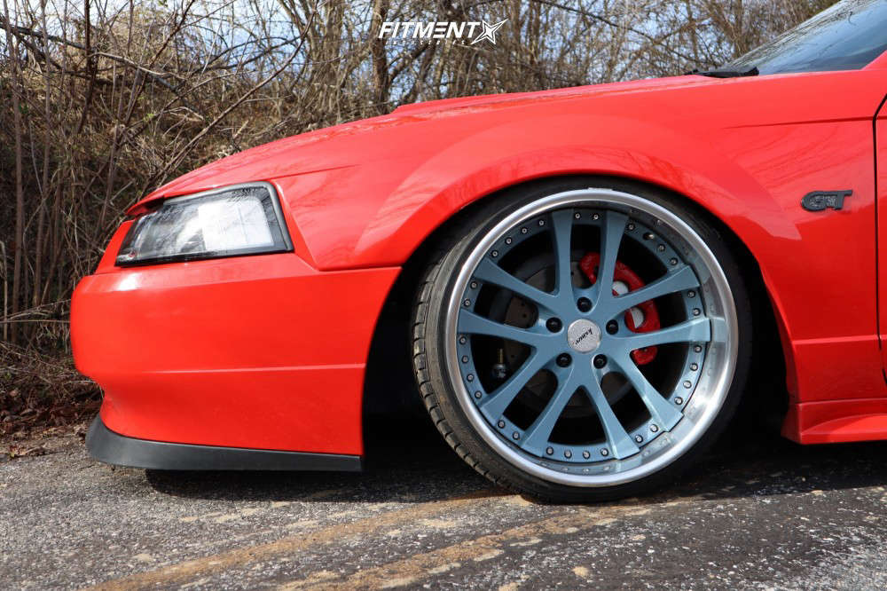 2000 Ford Mustang GT with 19x10 Weds Lxz and Achilles 225x35 on ...