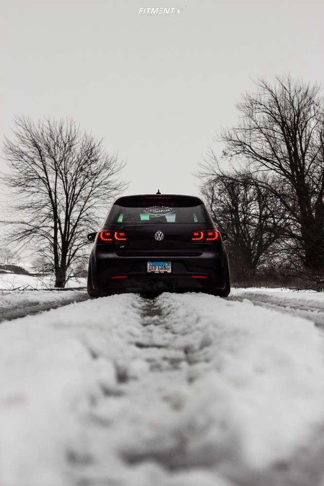 2013 Volkswagen Golf R Base with 18x9.5 Rotiform Tmb and Nankang 205x45 ...