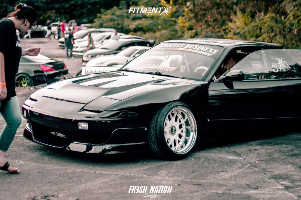 1989 Nissan 240SX XE with 18x10.5 BBS Rsii and Toyo Tires 225x50 on ...