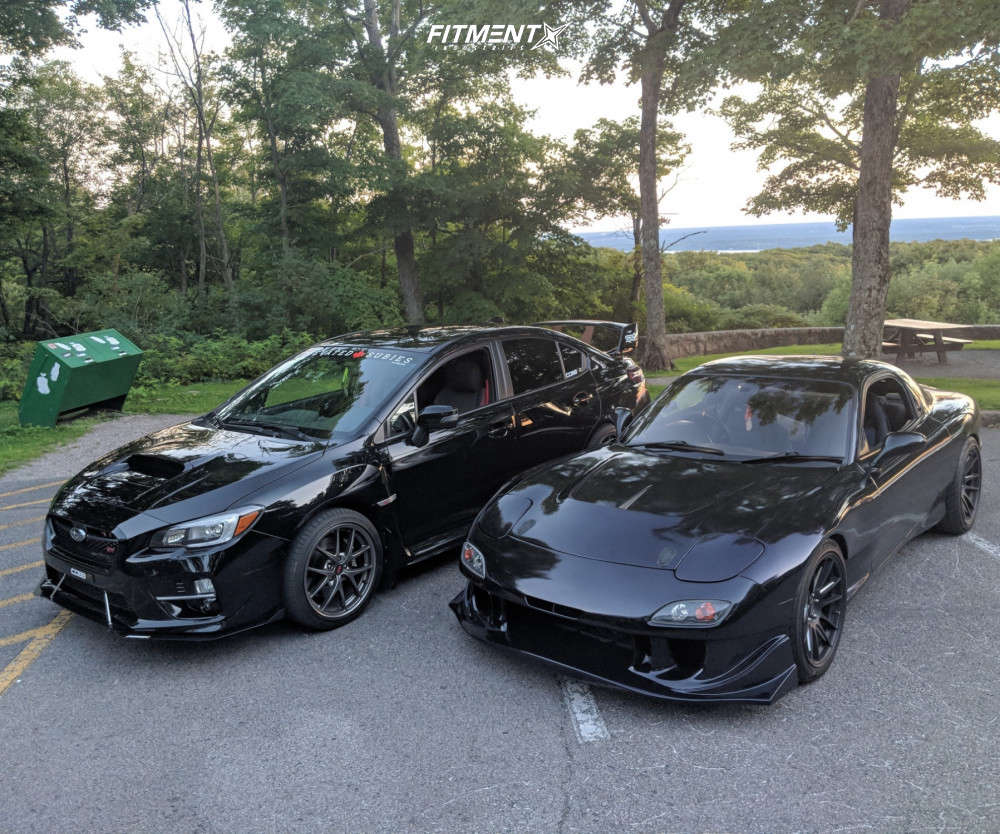 1993 Mazda RX-7 Base with 18x9 720 Form GTF2 and Yokohama 245x40 on ...