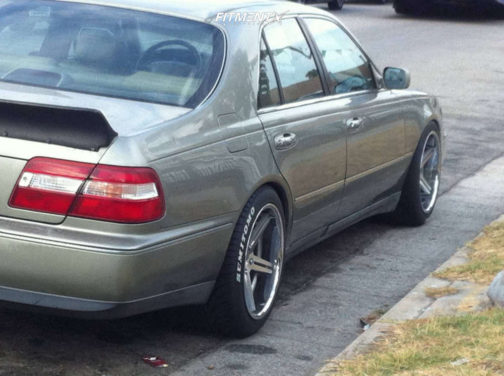 1998 INFINITI Q45 Base with 18x10.5 TSW Mirabeau and Sumitomo 275x40 on ...