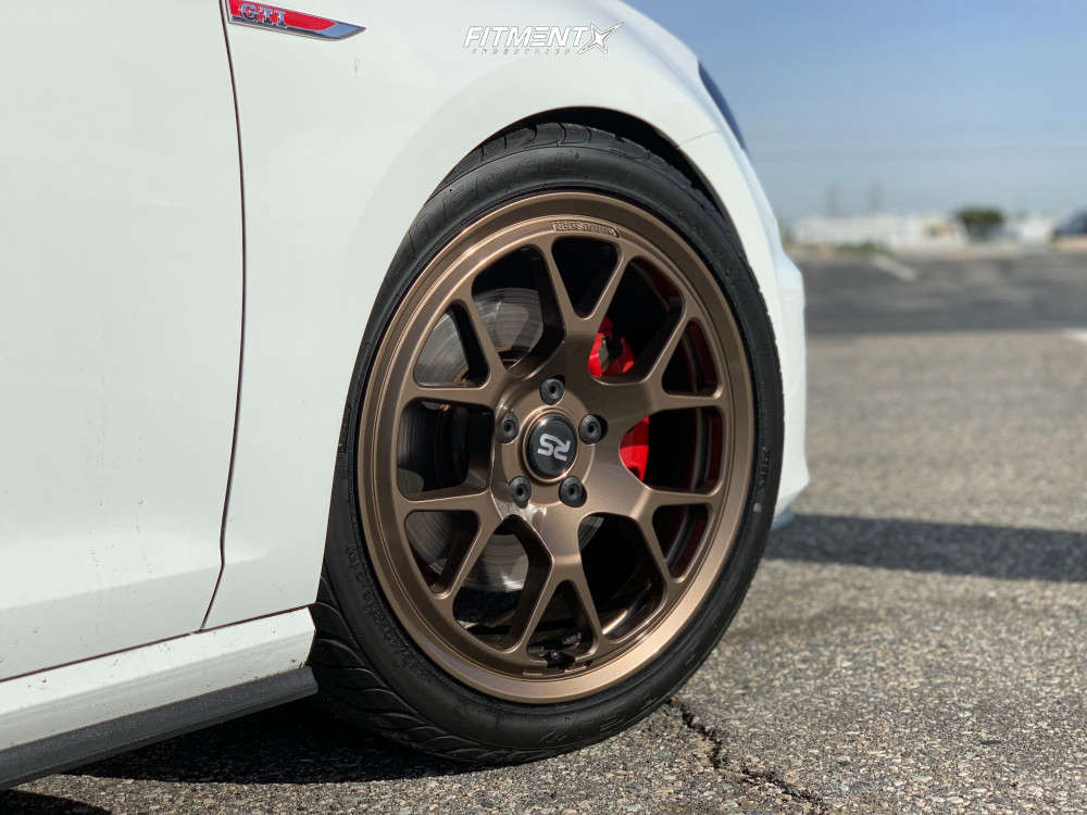 2015 Volkswagen GTI SE with 18x8.5 Neuspeed Rse122 and Federal 235x40 ...