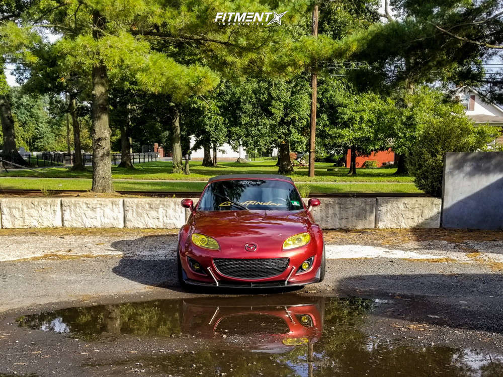 2011 Mazda MX-5 Miata Touring with 18x8.5 SSR Koenig and Firestone ...
