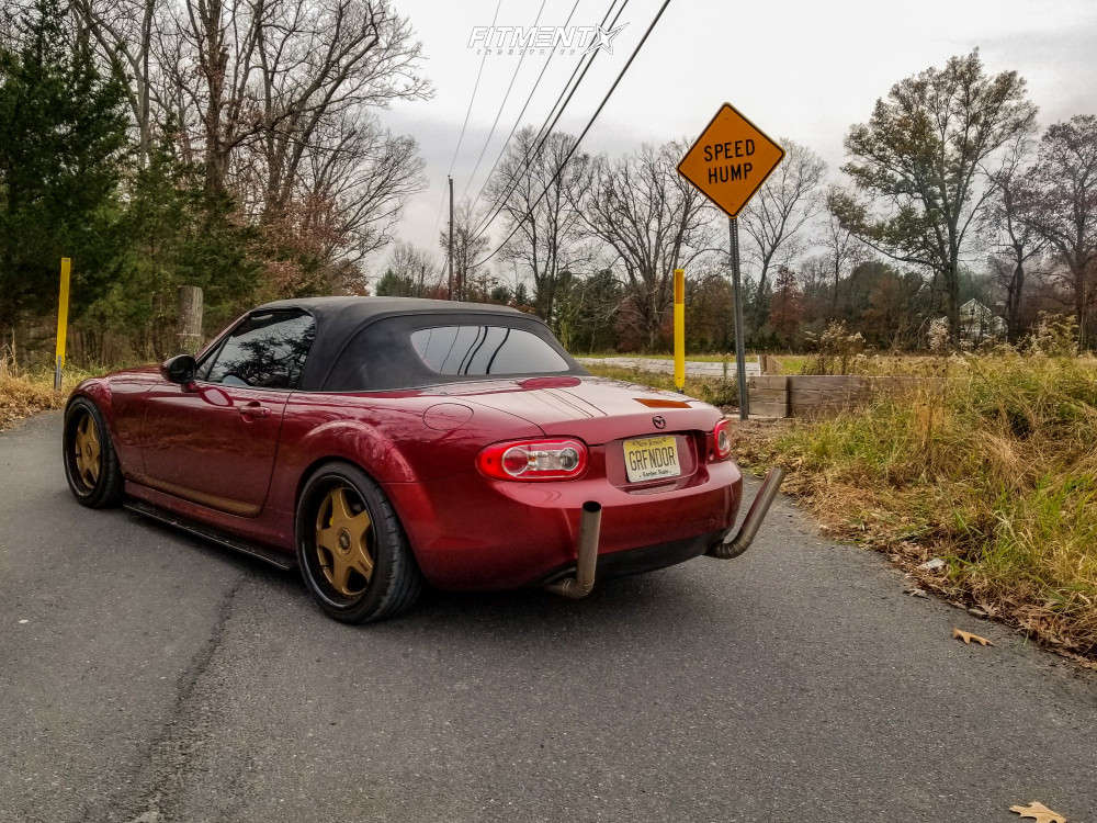 2011 Mazda MX-5 Miata Touring with 18x8.5 SSR Koenig and Firestone ...