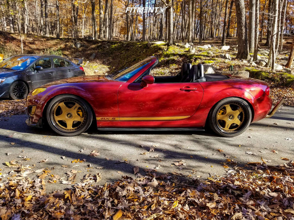 2011 Mazda MX-5 Miata Touring with 18x8.5 SSR Koenig and Firestone ...