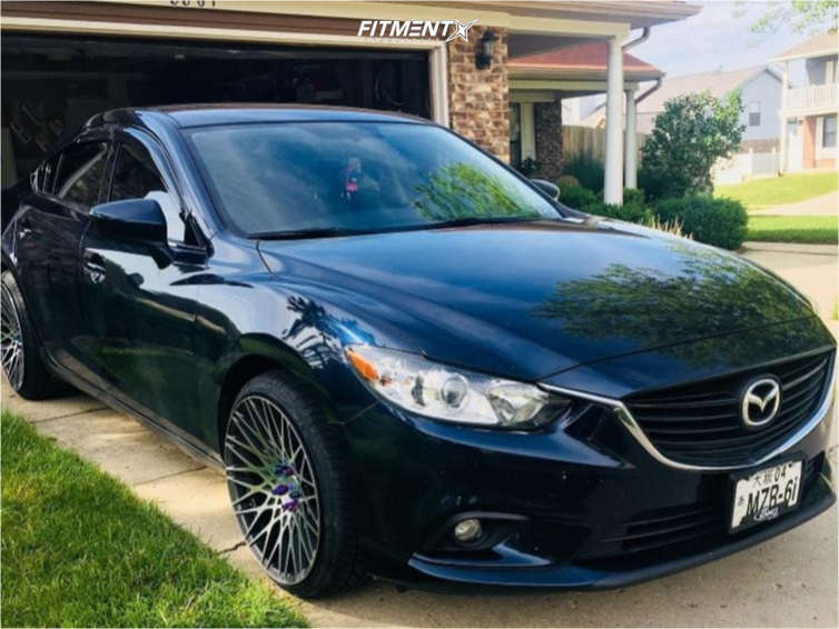 2015 Mazda 6 Sport with 20x10.5 Varrstoen L151 and Achilles 245x35 on ...