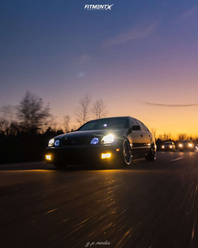 2005 Lexus GS300 Base with 19x9 Weds Cerberus Ii and Toyo Tires 225x35 ...