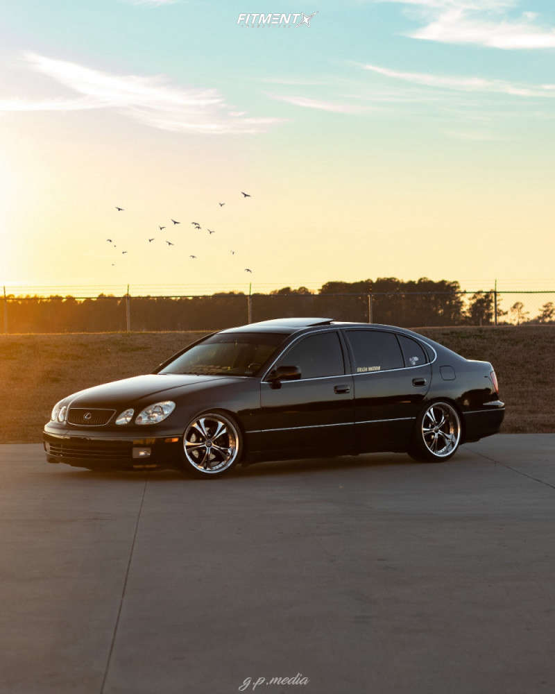 2005 Lexus GS300 Base with 19x9 Weds Cerberus Ii and Toyo Tires 225x35 ...