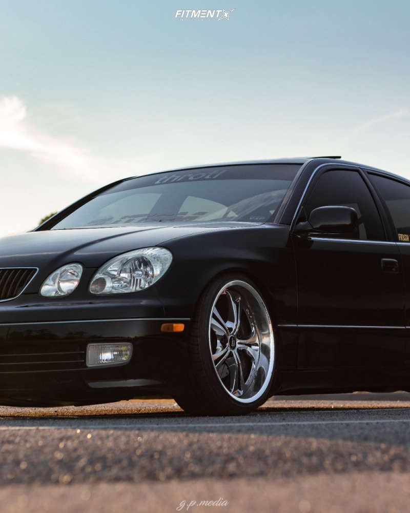 2005 Lexus GS300 Base with 19x9 Weds Cerberus Ii and Toyo Tires 225x35 on Coilovers | 619170 ...