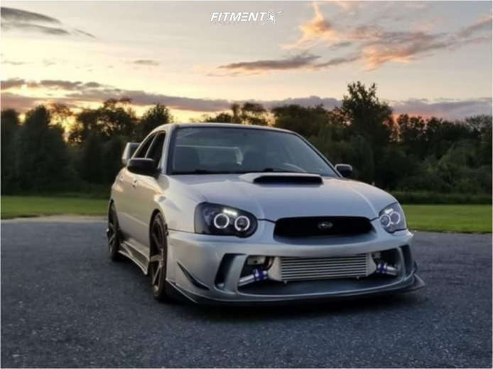 2005 Subaru Impreza RS with 17x8 Niche Verona and Primewell 225x45 on ...