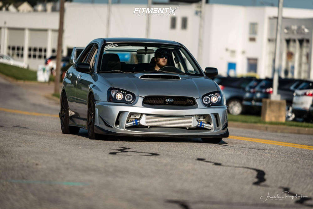 2005 Subaru Impreza RS with 17x8 Niche Verona and Primewell 225x45 on ...