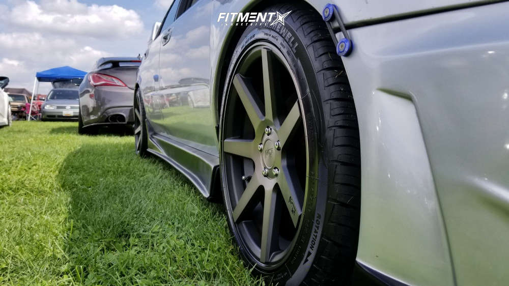 2005 Subaru Impreza RS with 17x8 Niche Verona and Primewell 225x45 on ...