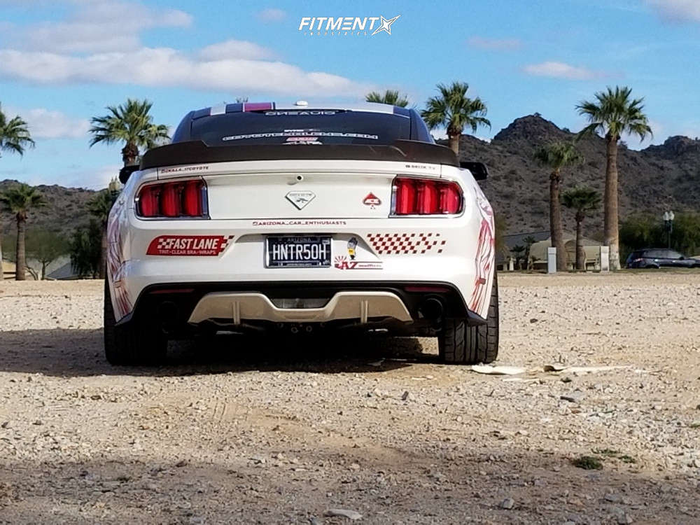 2017 Ford Mustang GT Premium with 19x8.5 TSW Oslo and Nitto 265x40 on ...
