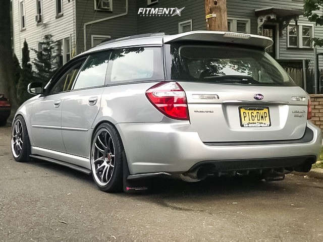 2005 Subaru Legacy GT Limited with 18x9.5 Work Emotion Cr 2p and ...