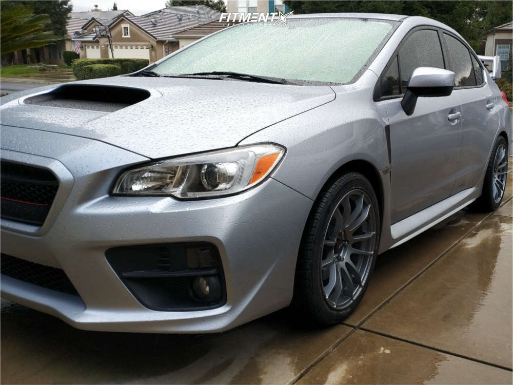 2017 Subaru WRX Base with 18x8.5 AVID1 AV20 and Hankook 245x40 on Stock ...