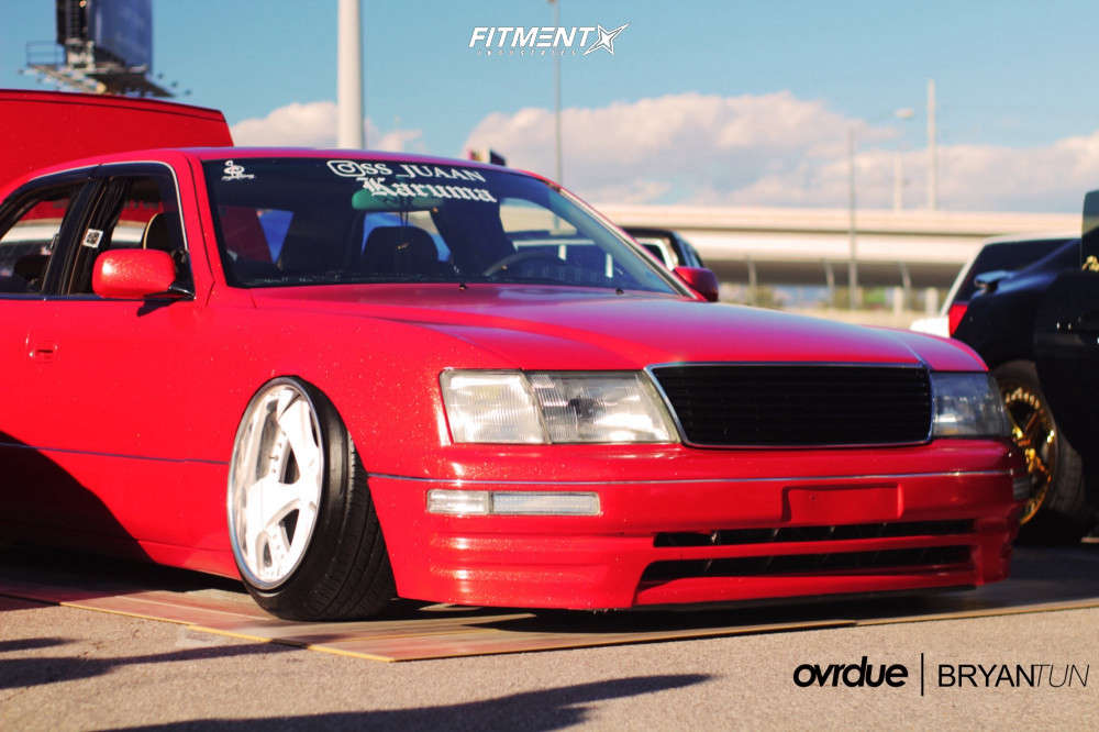 1995 Lexus LS400 Base with 18x11.5 Kraze Ratzinger and Toyo Tires ...