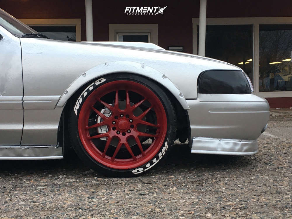 2008 Ford Crown Victoria Police Interceptor with 20x9 XXR 526 and Nitto ...