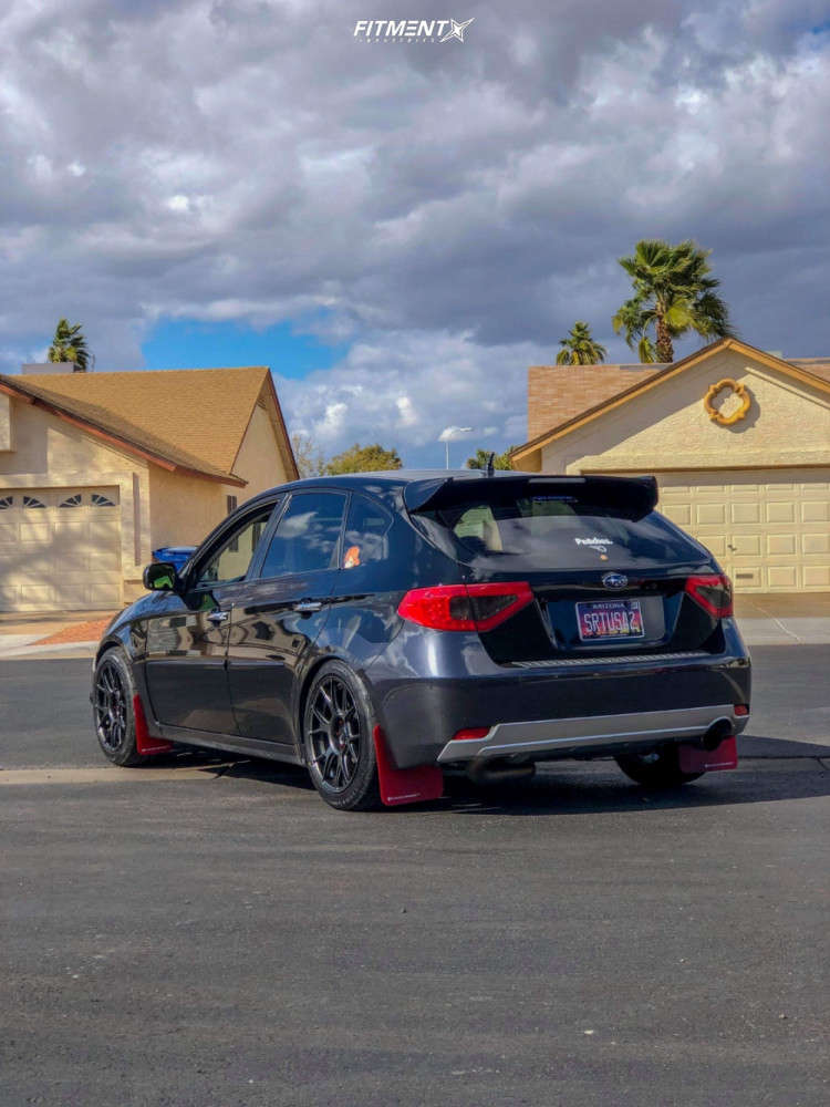 2009 Subaru Impreza Outback Sport with 17x9 Konig Ampliform and ...
