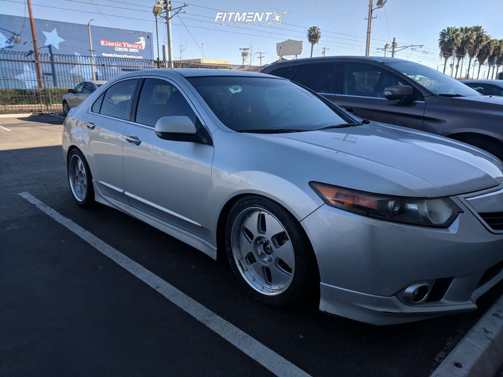 2012 Acura TSX Special Edition with 18x8.5 MAE Crown Jewel and Achilles ...