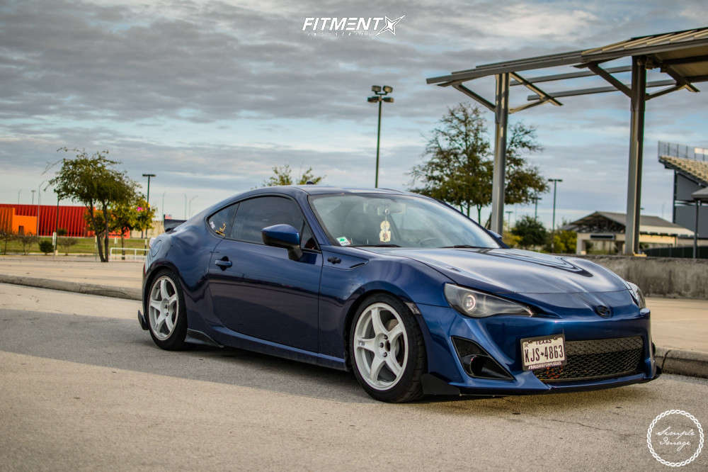 2014 Scion FR-S Base with 17x8.5 Advan Racing RCII and Firestone 225x45 on Coilovers | 624601 ...