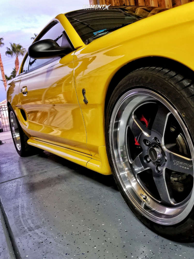 1998 Ford Mustang SVT Cobra with 18x9 Cosmis Racing Xt-005r and Toyo ...