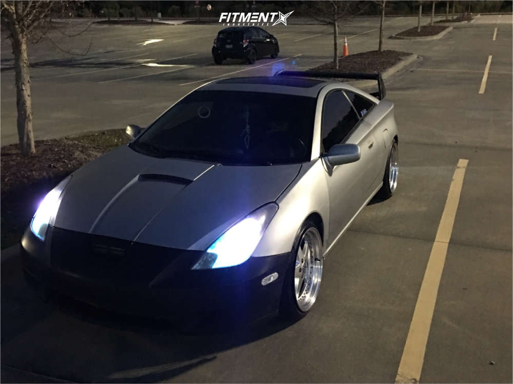 2004 Toyota Celica GTS with 18x9.5 Varrstoen Es8 and Nankang 225x40 on ...