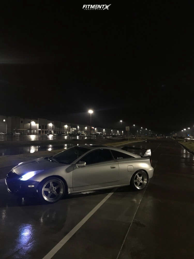 2004 Toyota Celica GTS with 18x9.5 Varrstoen Es8 and Nankang 225x40 on ...