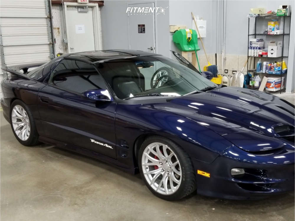2001 Pontiac Firebird Trans Am with 18x9.5 Miro Type 111 and Riken ...