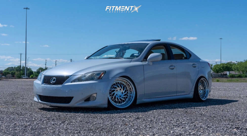 2007 Lexus IS250 Base with 18x10.5 Aodhan Ds03 and Rapid 215x35 on ...