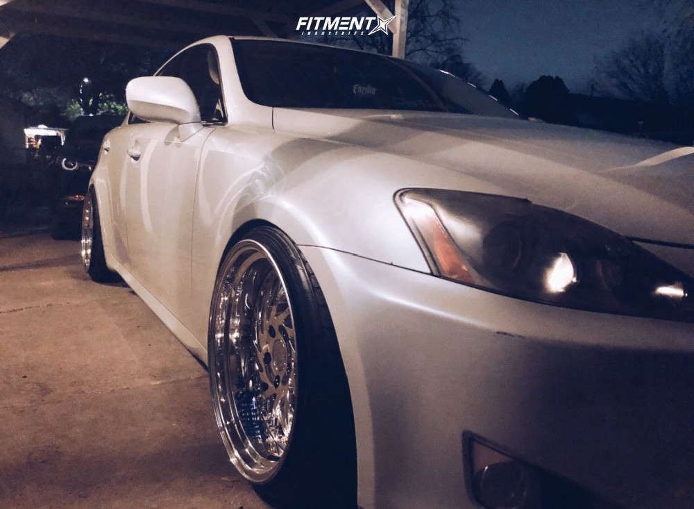 2007 Lexus IS250 Base with 18x10.5 Aodhan Ds03 and Rapid 215x35 on ...