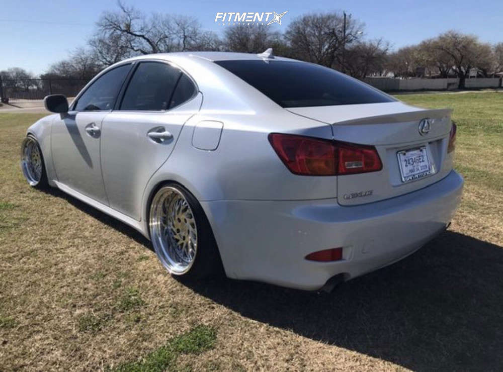 2007 Lexus IS250 Base with 18x10.5 Aodhan Ds03 and Rapid 215x35 on ...