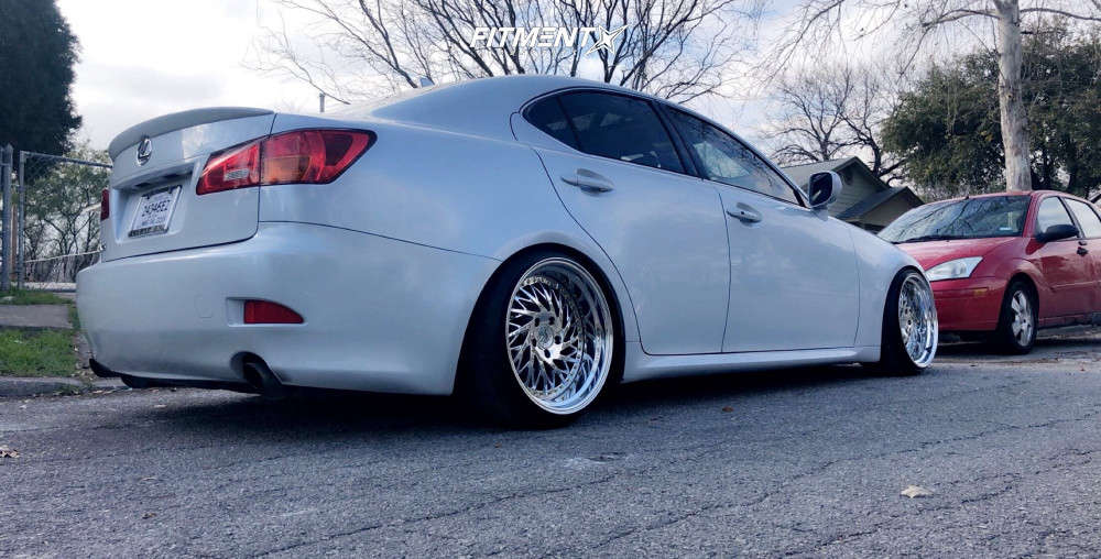 2007 Lexus IS250 Base with 18x10.5 Aodhan Ds03 and Rapid 215x35 on ...