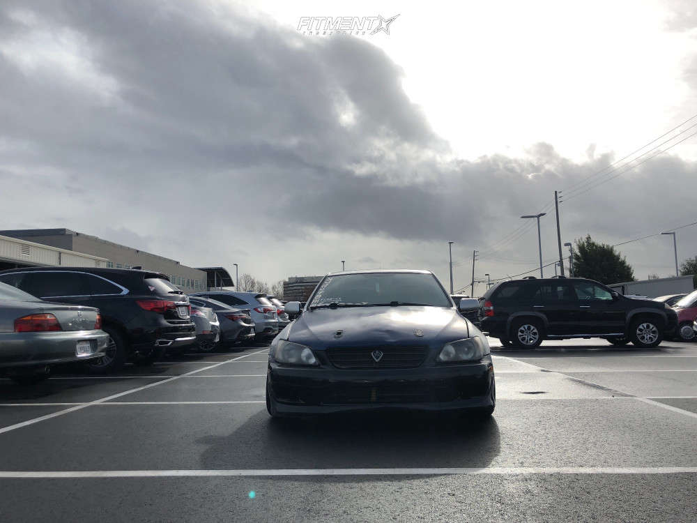 2004 Lexus IS300 Base with 17x9.5 OEM Wheels Cobra and Federal 245x45 ...