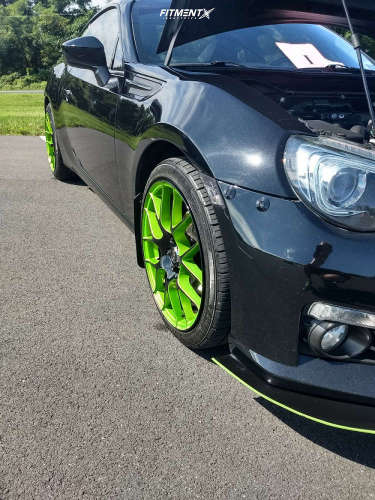 2014 Subaru BRZ Premium with 18x8.5 Enkei Raijin and Sumitomo 225x40 on ...