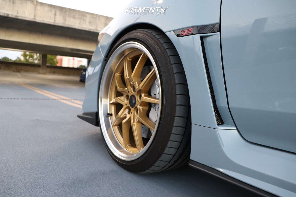 2019 Subaru WRX STI Base with 19x9.5 Option Lab S718 and Yokohama ...