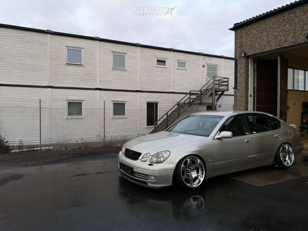 2002 Lexus GS300 Base with 19x10 Weds Bazreia and Atrezzo 215x35 on ...